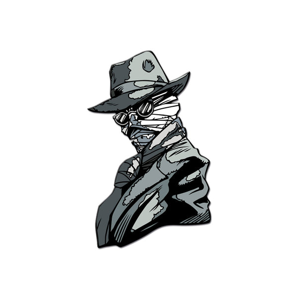 H.G. Wells' The Invisible Man Classic Horror Enamel Pin - Pixel Elixir